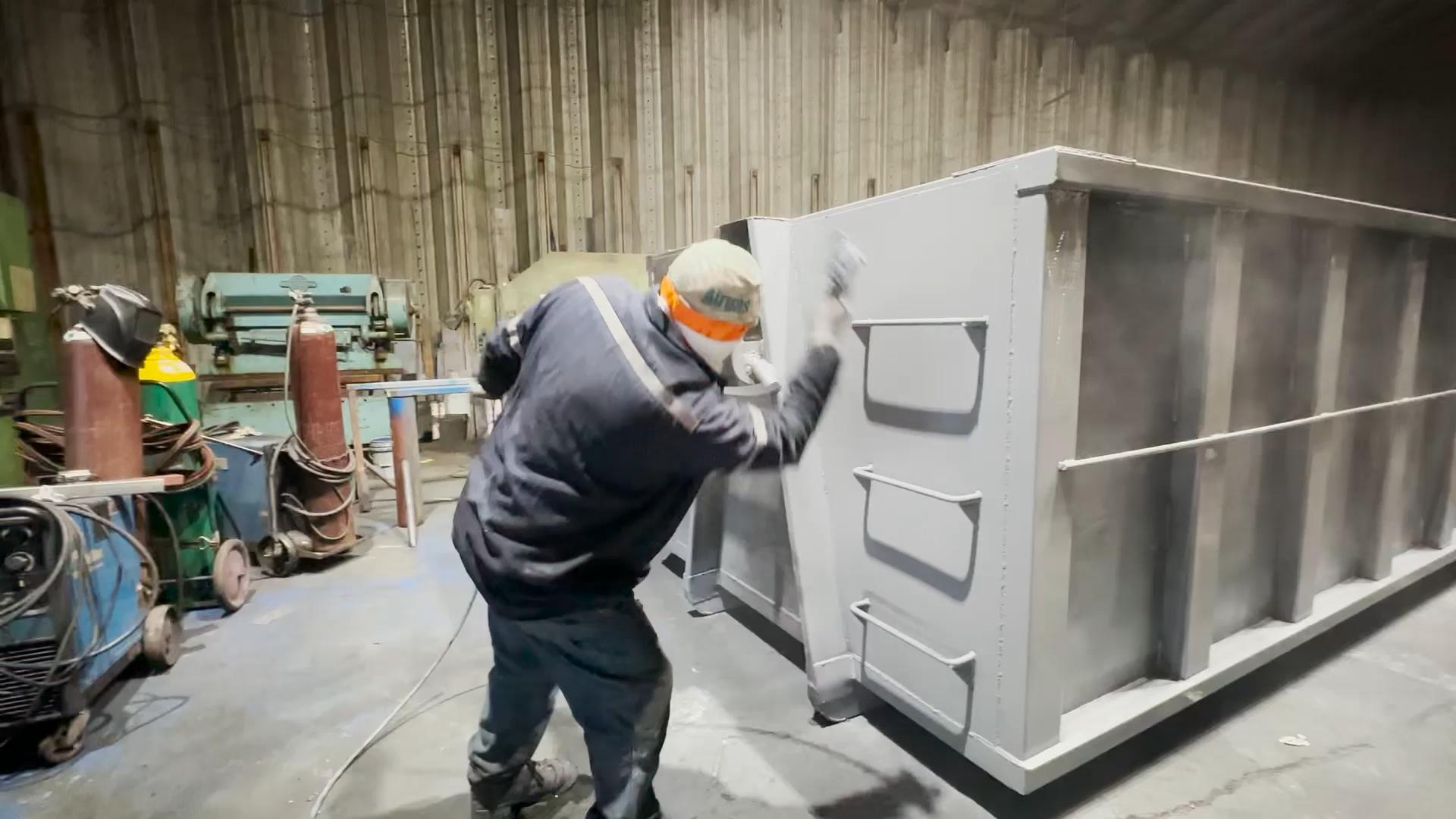 Express Compactor and Container – Dumpster Container Repair